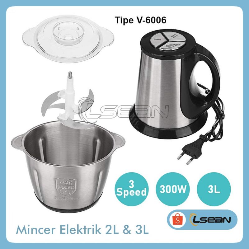 Jual MESIN PENGGILING DAGING/SAYUR| FOOD CHOPPER PROCESSOR | Shopee ...