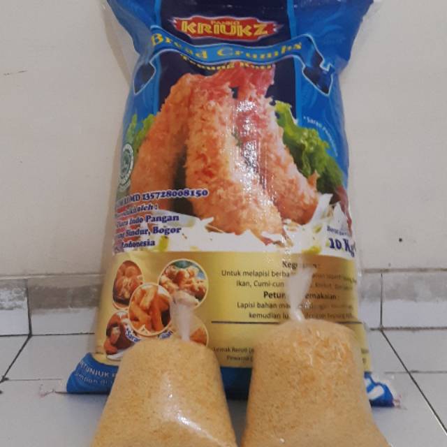 Jual Panko Kriuks Tepung bread crumbs repack ukuran 1kg | Shopee Indonesia