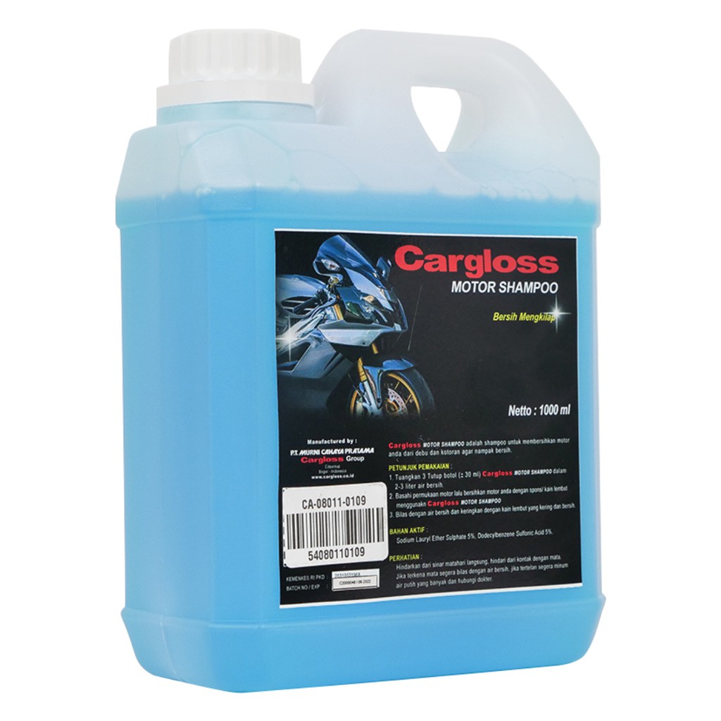 Jual Cargloss Motor Shampoo 1 Liter - Shampo Motor | Shopee Indonesia