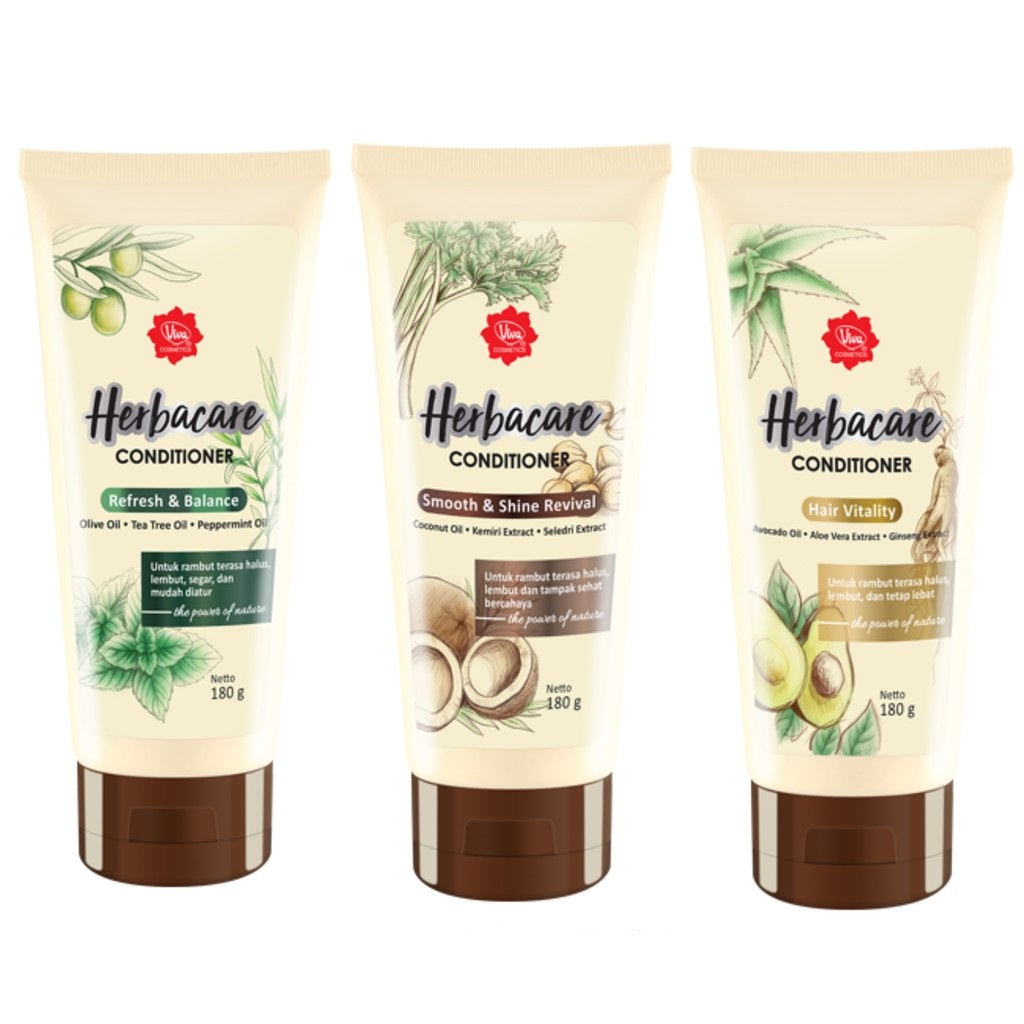 Jual Viva Herbacare Conditioner 180 gr | Shopee Indonesia