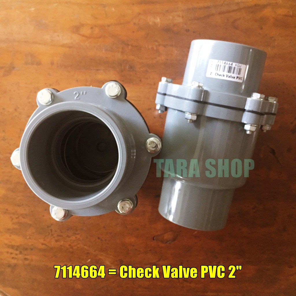 Jual CHECK VALVE 2 INCH PVC KDJ - 7114664 | Shopee Indonesia
