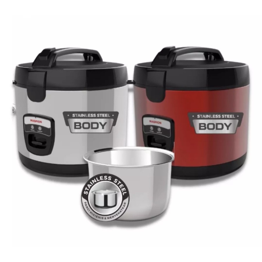 Jual MASPION MAGIC COM STAINLESS STEEL 1.8 LITER MRJ 1856 BRS/BSS ...