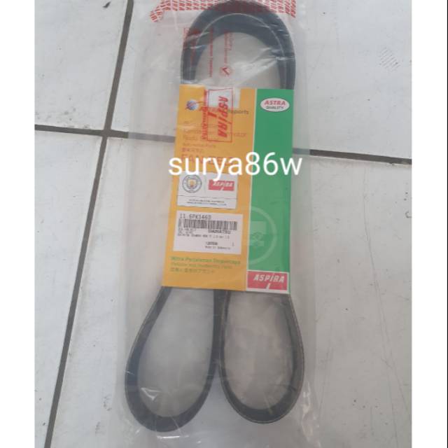 Jual van belt gran max non powesteeering 1.3 dan 1.5 cc grandmax fan belt rib alternator/ac ...