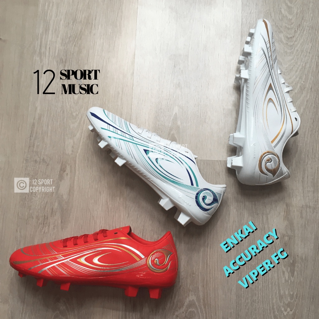 Jual 12 SPORT - Sepatu Sepak Bola Enkai Accuracy Viper FG 100% Original ...