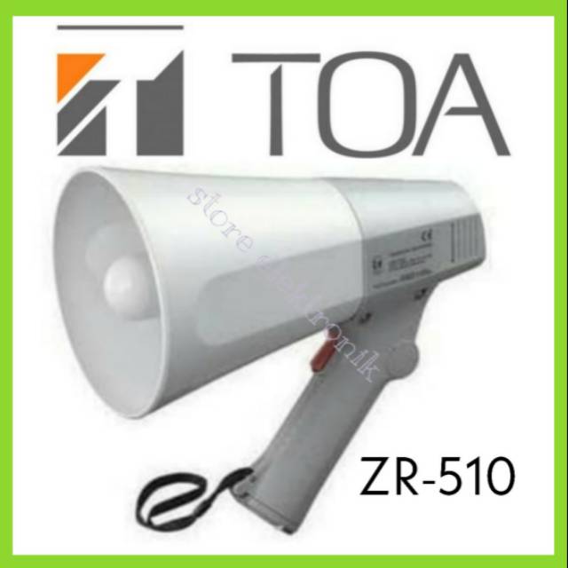 Jual Megaphone Toa ZR 510 Toa Original Galva | Shopee Indonesia