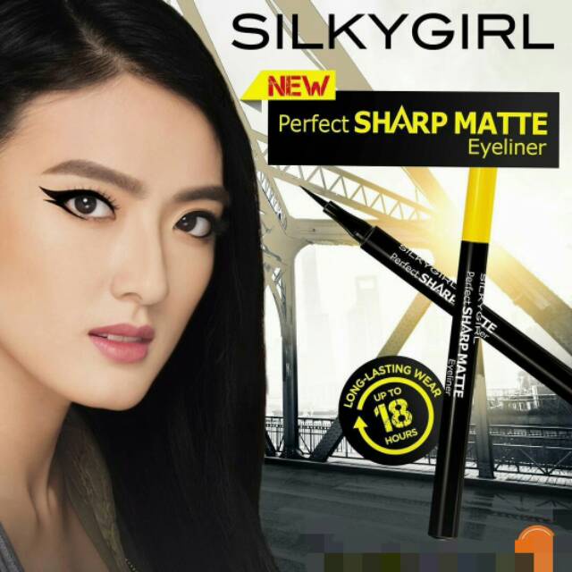 Jual Silkygirl Perfect Sharp Matte Eyeliner | Shopee Indonesia