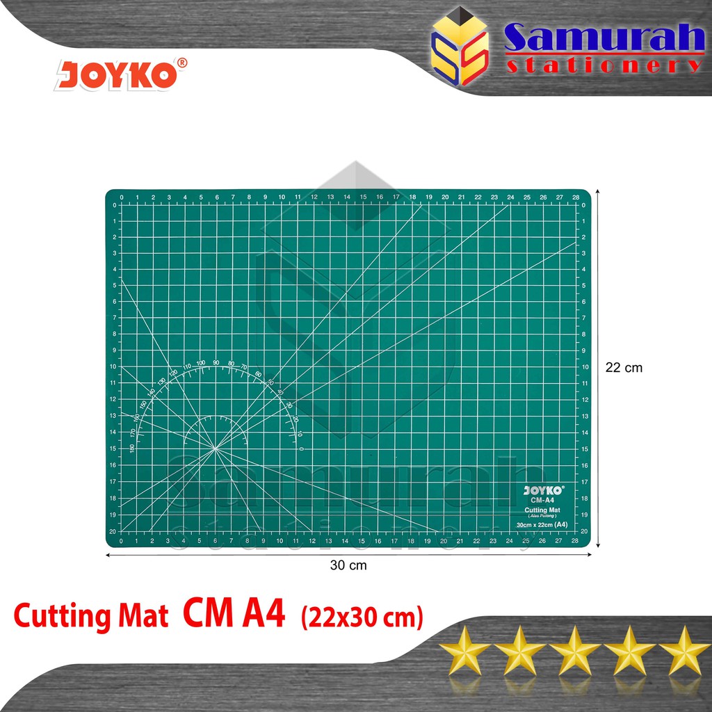 Jual Cutting Mat Joyko Ukuran A4 / Alas Cuting Potong Kertas / Tatakan Cutter Hijau CM-A4 ...