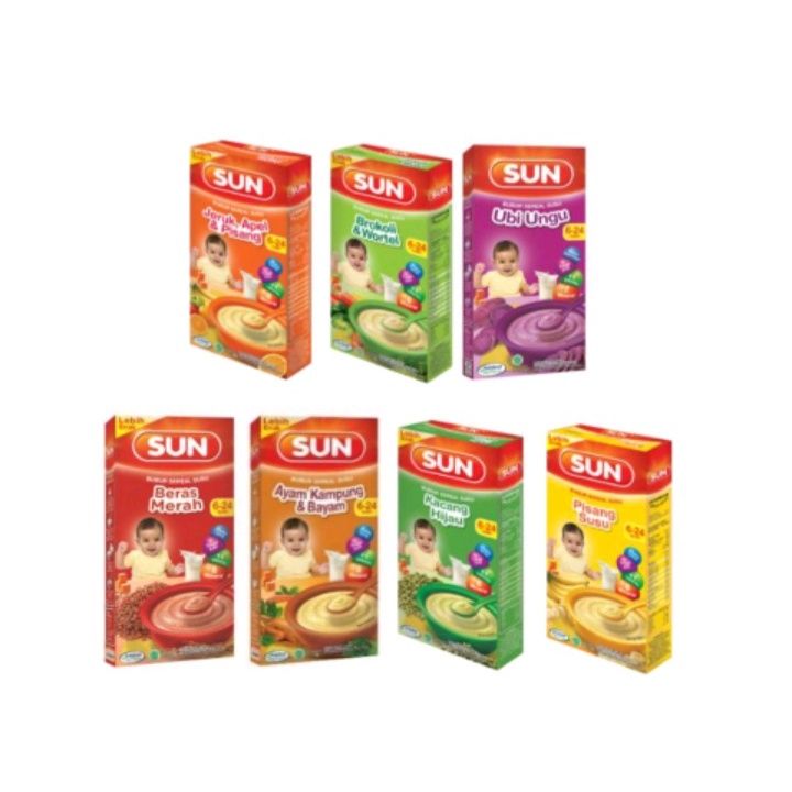 Jual SUN Bubur Sereal Susu Box 120 gr | Shopee Indonesia