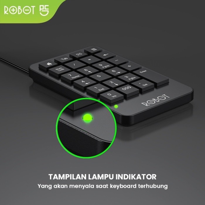 Jual Hari Ini Robot Keypad Numeric For Keyboard Numeric Wired Keyboard ...
