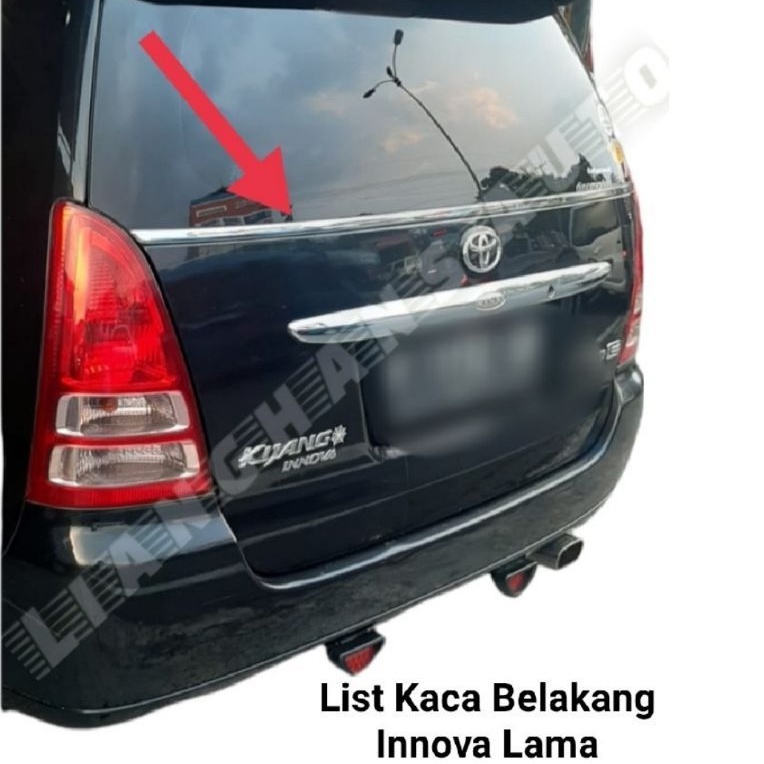 Jual LIST KACA BELAKANG INNOVA LAMA 2004-2014 CHROME | Shopee Indonesia