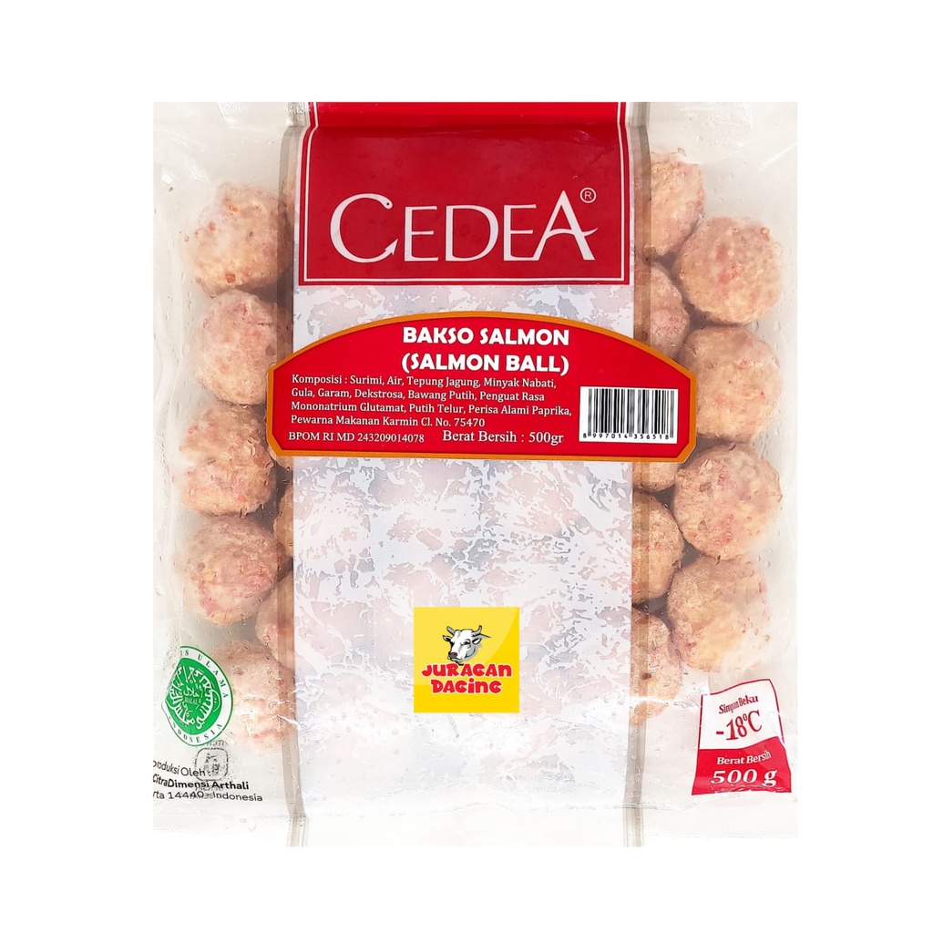 Jual Cedea Baso Salmon (Salmon fish ball ) 500gr - termurah | Shopee ...