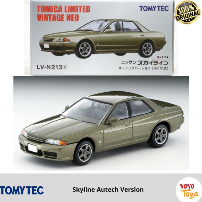 Jual Tomica Limited Vintage Neo TLV-N213a Skyline Autech Version Green ...