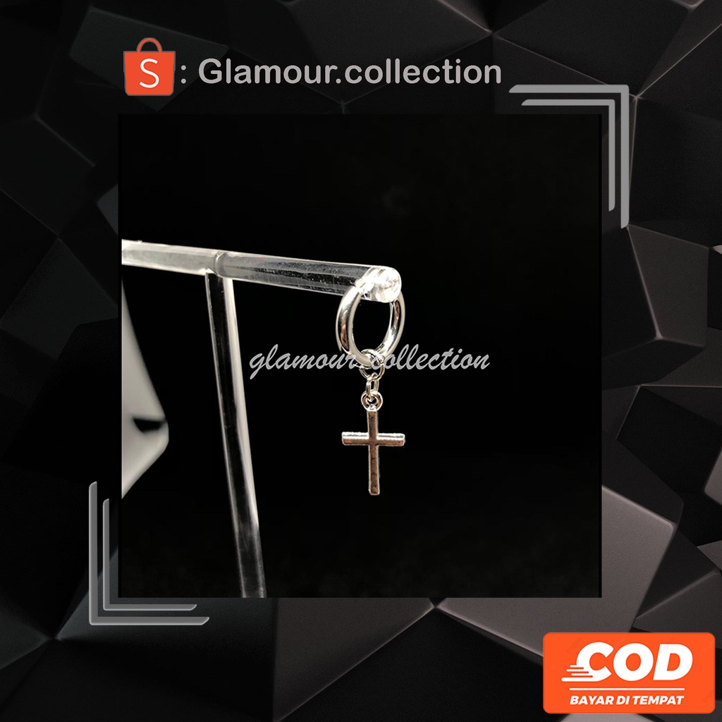 Jual [COD] ANTING SALIB/ANTING RING SALIB/ANTING TINDIK SALIB/ANTING ...