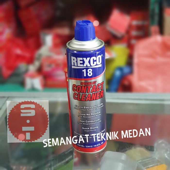 Jual REXCO18 SPECIALIST CONTACT CLEANER SPRAY 500ml 500 ml REXCO18 ...