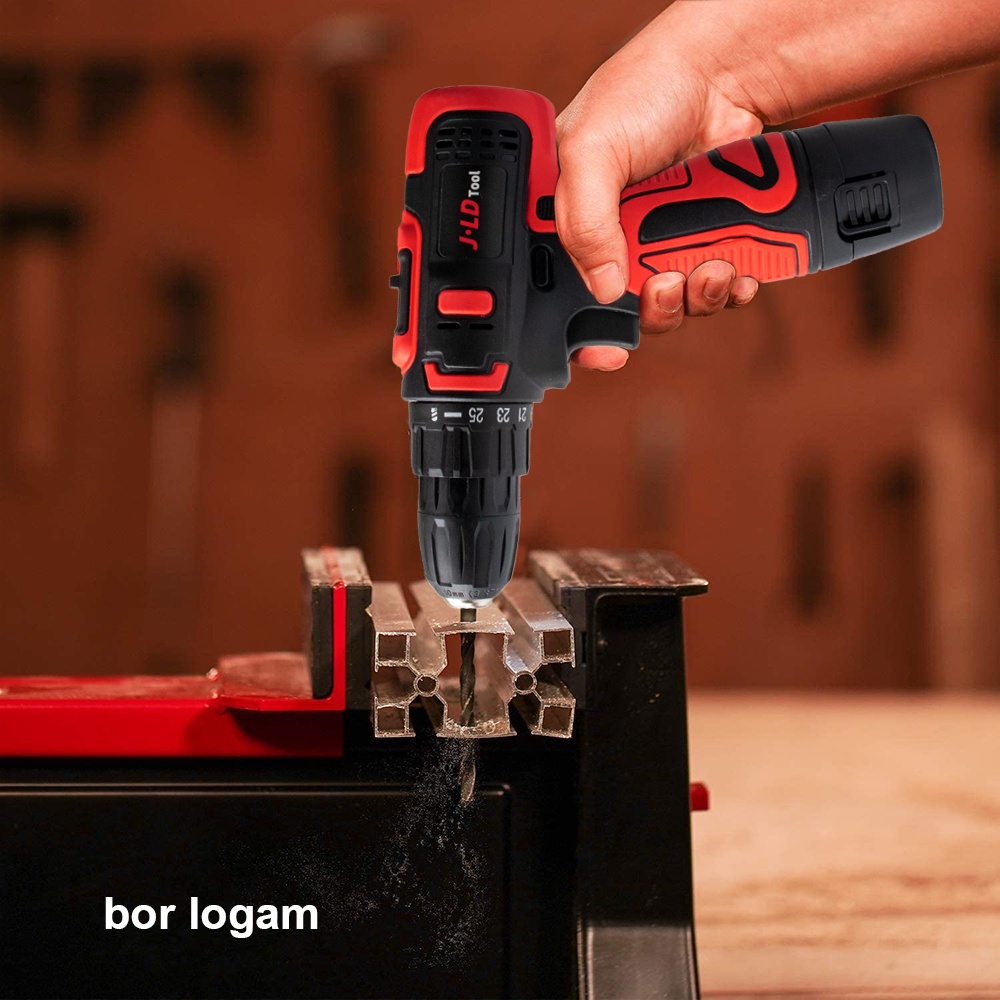 Jual JLD 12V mesin bor baterai bor jld 2baterai bor cas 1 set lengkap ...