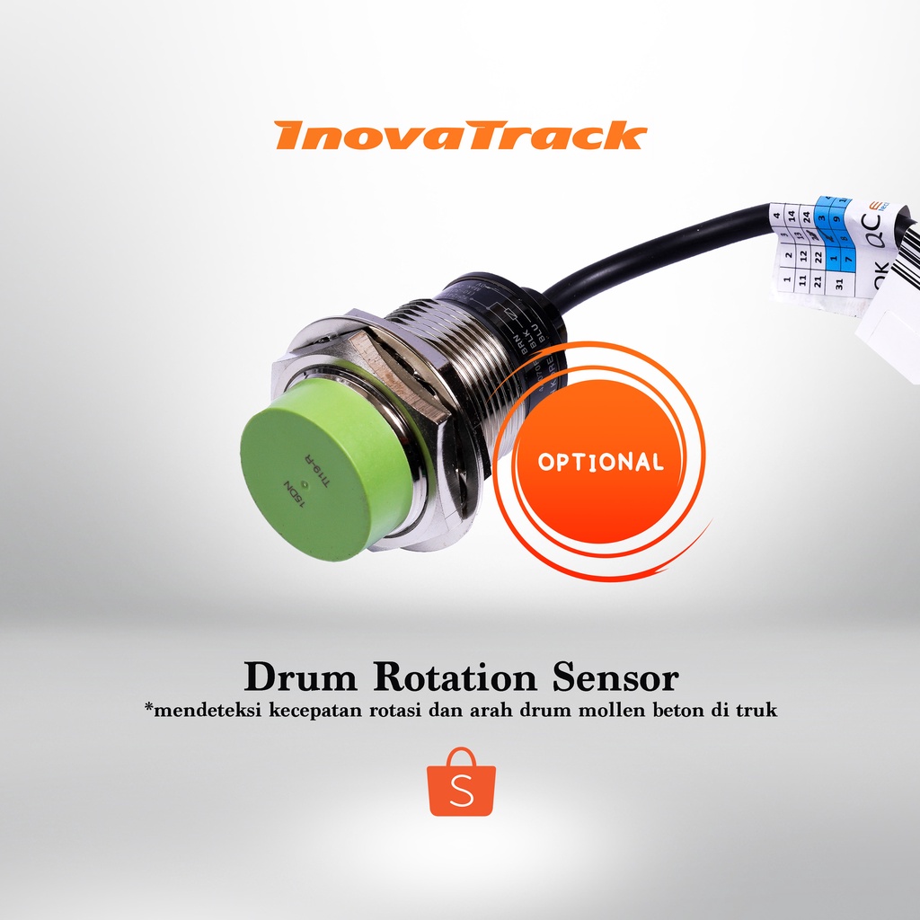 Jual Optional GPS Drum Rotation Sensor Set Monitor Rotasi Truk Molen ...