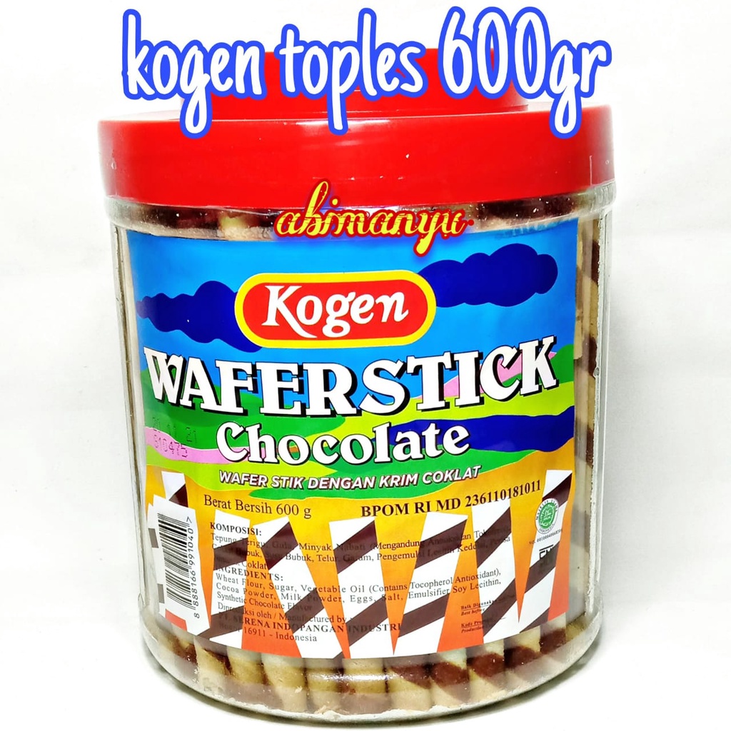 Jual Astor Coklat Kogen Toples 600gr / Waferstick Kogen Refill 500gr ...