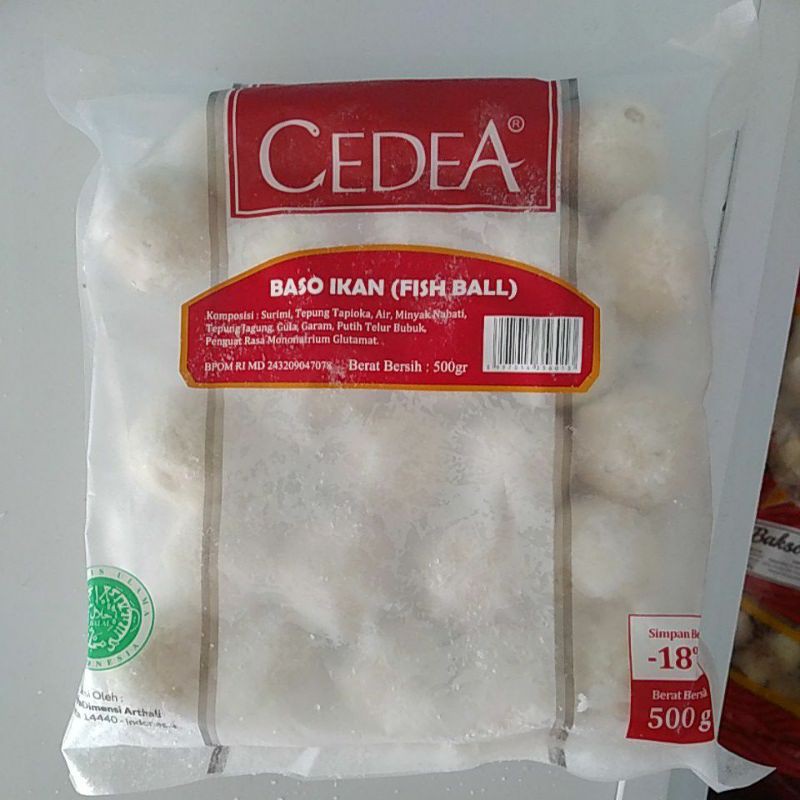 Jual cedea bakso ikan 500g | Shopee Indonesia