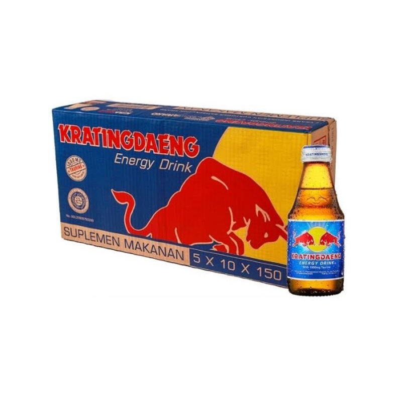 Jual Kratingdaeng Energy Drink 50x150ml/karton | Shopee Indonesia