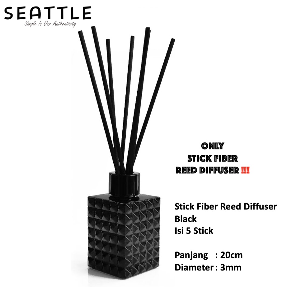 Jual Stick Stik Reed Diffuser Black White Hitam Putih Cepat Menyerap ...