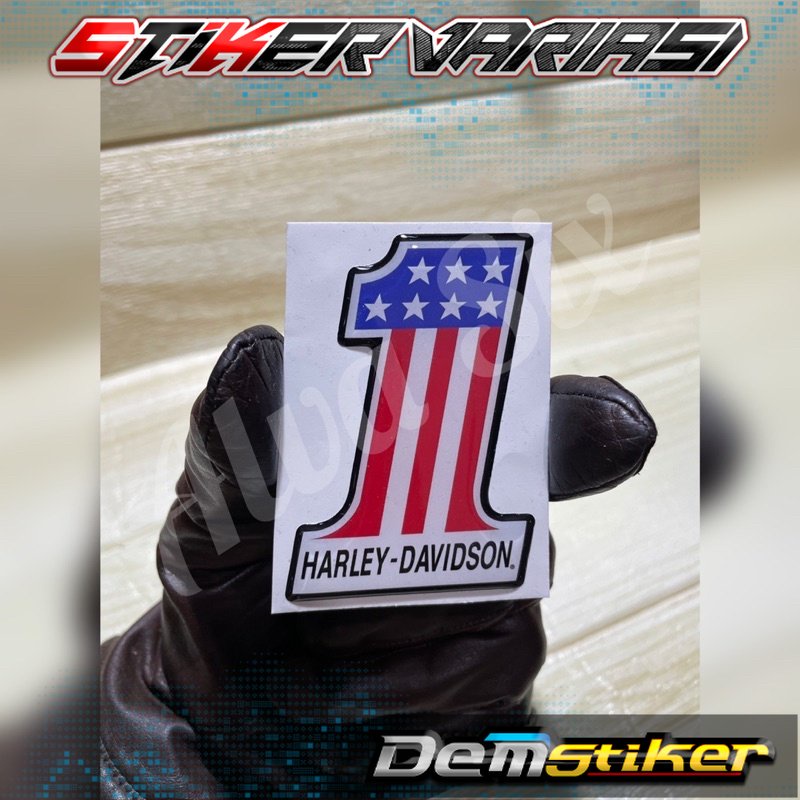 Jual Stiker Harley Davidson Number One | Shopee Indonesia