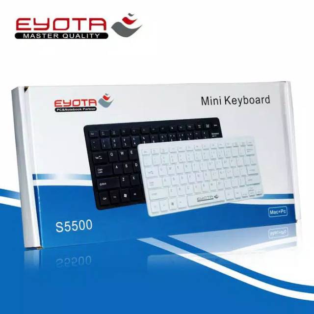 Jual Keyboard Mini kabel USB Eyota S5500 - Keyboard Eyota mini slim ...