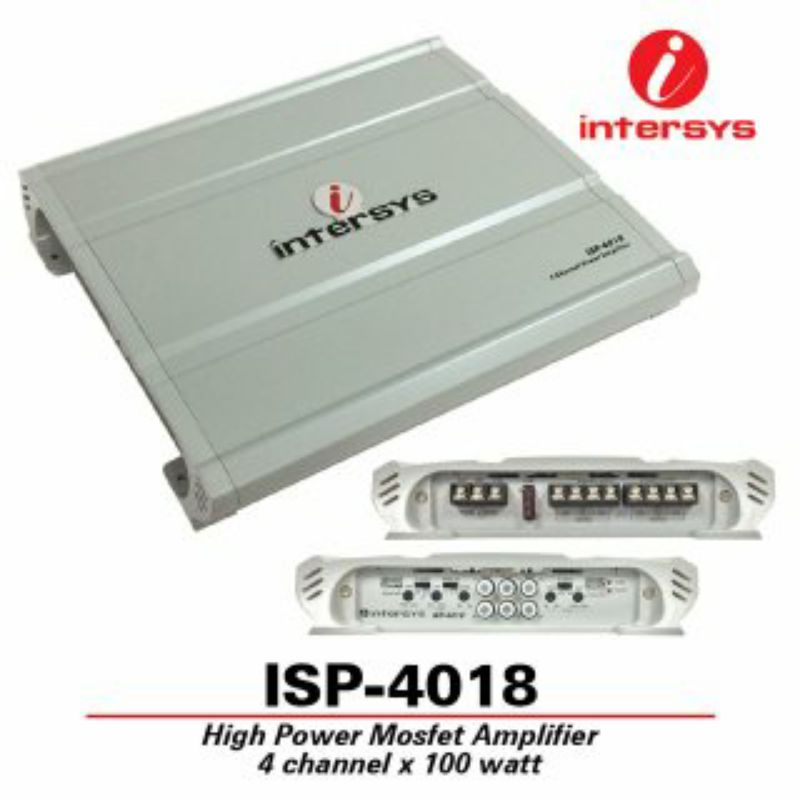 Jual Power Intersys ISP-4018 - 4 Chanel - SCA Audio | Shopee Indonesia