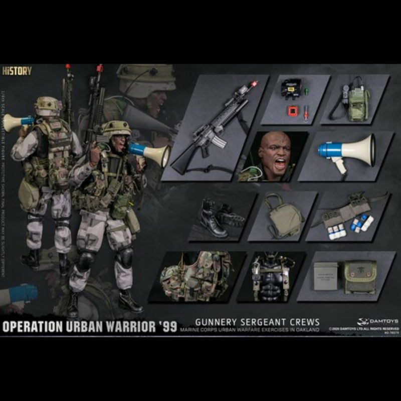 Jual Dam Toys DAM78080 1:6 OPERATION URBAN WARRIOR 99 MARINE CORPS ...