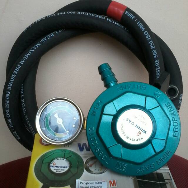 Jual Regulator Lpg Pertamina Bright gas Matic winn gas 121 m Selang 3 ...