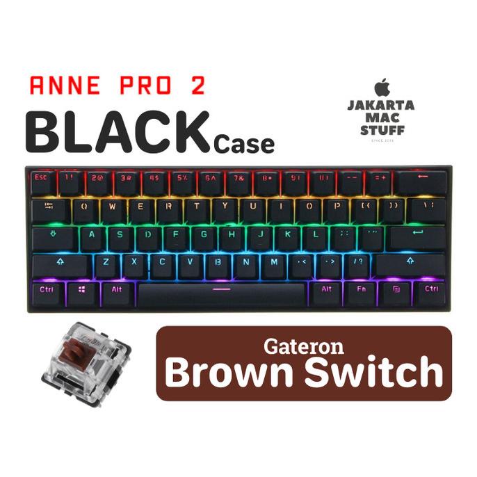 Jual Anne pro 2 - Mechanical keyboard - Black - Red | Shopee Indonesia