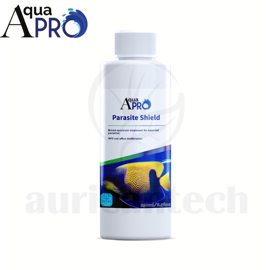 Jual AquaPro Parasite Shield 250ml Obat Ikan Parasit ekternal velvet ...