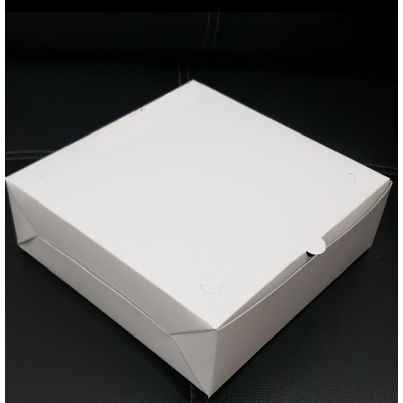 Jual KOTAK PUTIH KOTAK KUE SNACK CEMILAN KOTAK POLOS 12X16 ( per 10 PCS ...