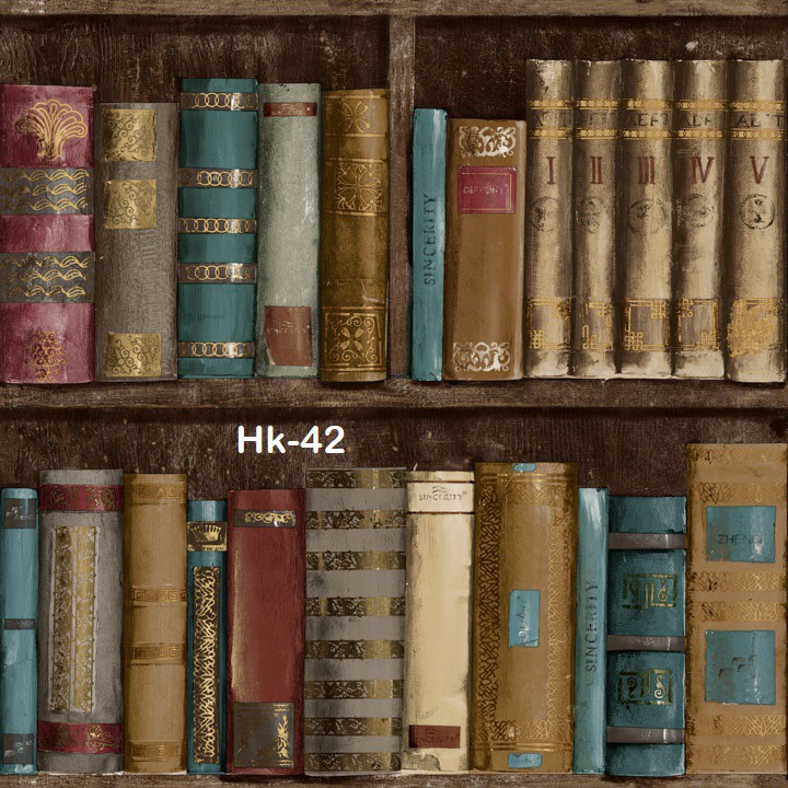 Jual Wallpaper Dinding Motif Rak Buku | Shopee Indonesia