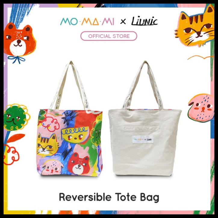 Jual Momami X Liunic Reversible Tote Bag | Shopee Indonesia