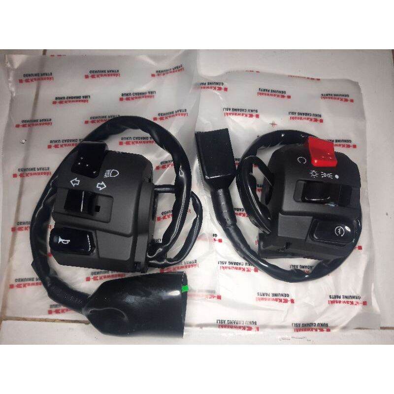 Jual Saklar 1 Set Kanan Dan Kiri KLX 150 Sakelar Starter Saklar Lampu KLX Dtracker . | Shopee ...