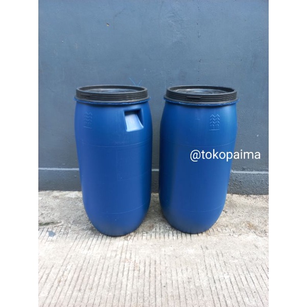 Jual Drum/ Drum Plastik/ Wadah Air/ Tong Sampah/ Kapasitas 80 Liter Via ...