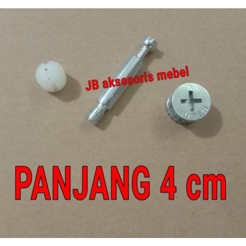 Jual Skrup baut minifix socket casing perset | Shopee Indonesia