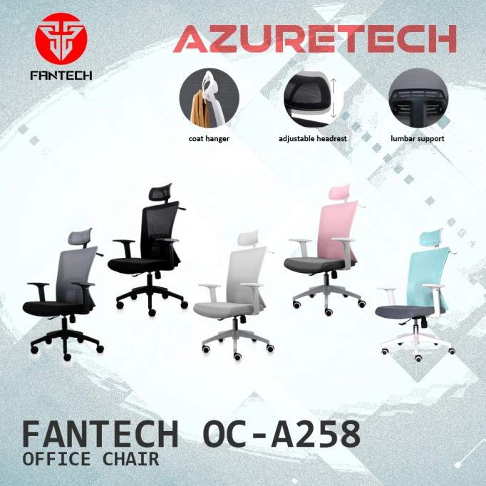Jual Fantech Kursi Kerja Kantor OCA258 / OC-A258 Premium Office Chair ...