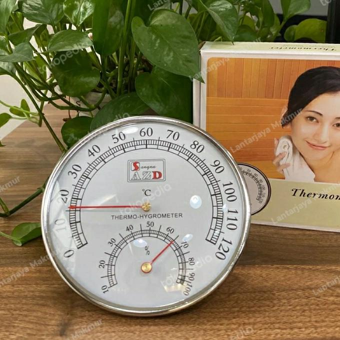 Jual Thermohygro Sauna (Thermometer & Hygrometer) | Shopee Indonesia