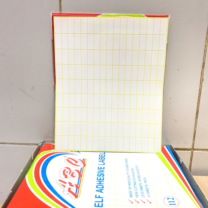 Jual sticker label 112 murah 1 pak isi 10 lembar | Shopee Indonesia