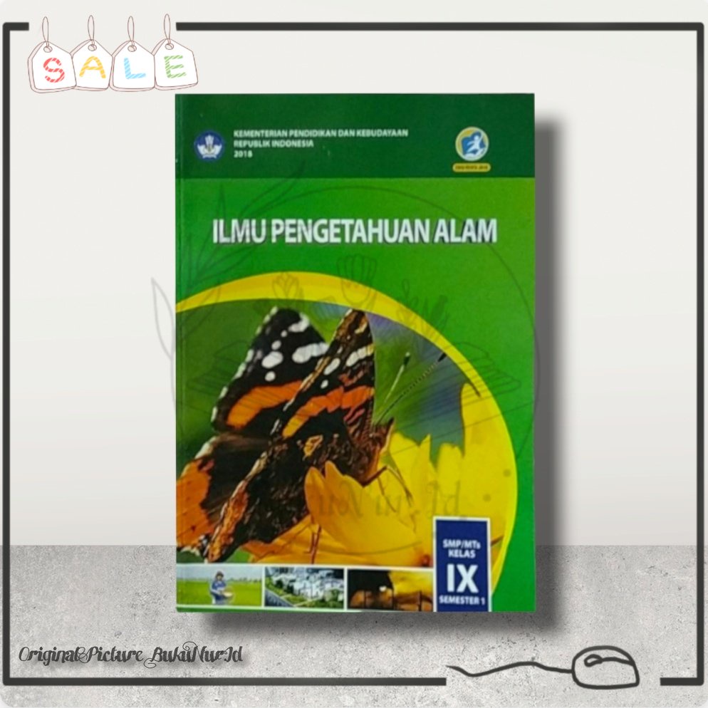 Jual Buku Siswa IPA Ilmu Pengetahuan Alam SMP/MTS Kelas 9 Semester 1 Revisi 2018 - 100% Buku ...