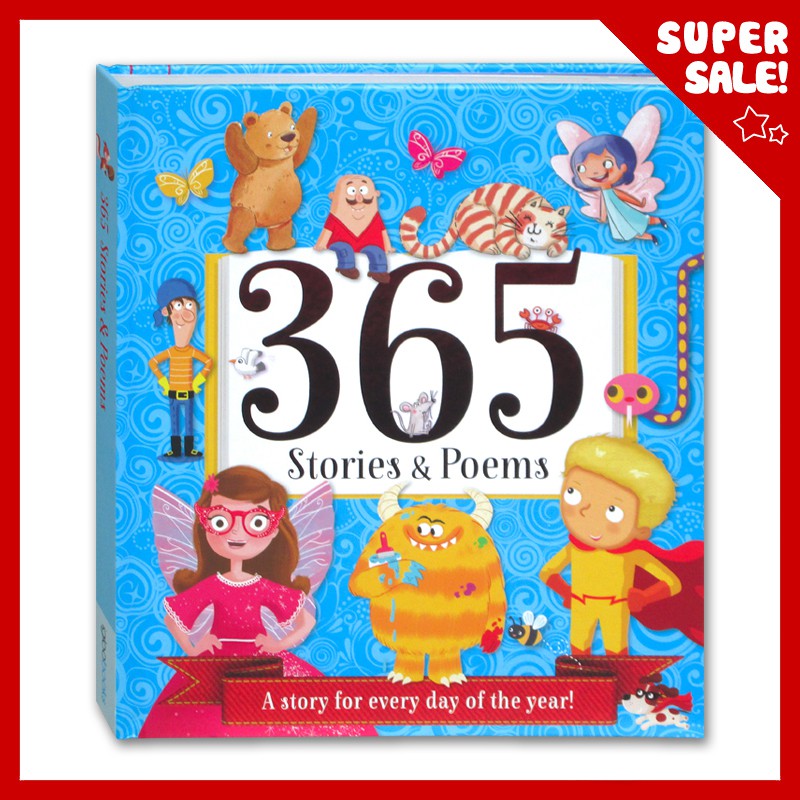 Jual (WP) 365 Stories & Poems Story Book - A Story For Every Day of The ...