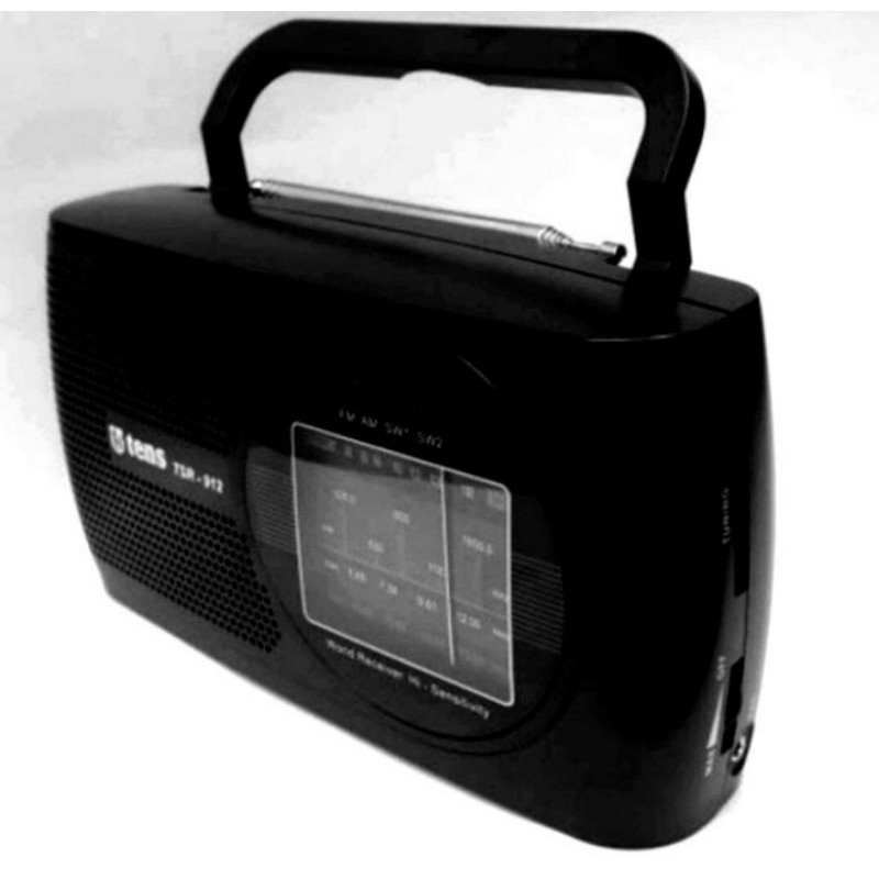 Jual Radio Tens TSR-912 | Portable saku 4 bands TSR912 FM MW SW1 SW2 ...