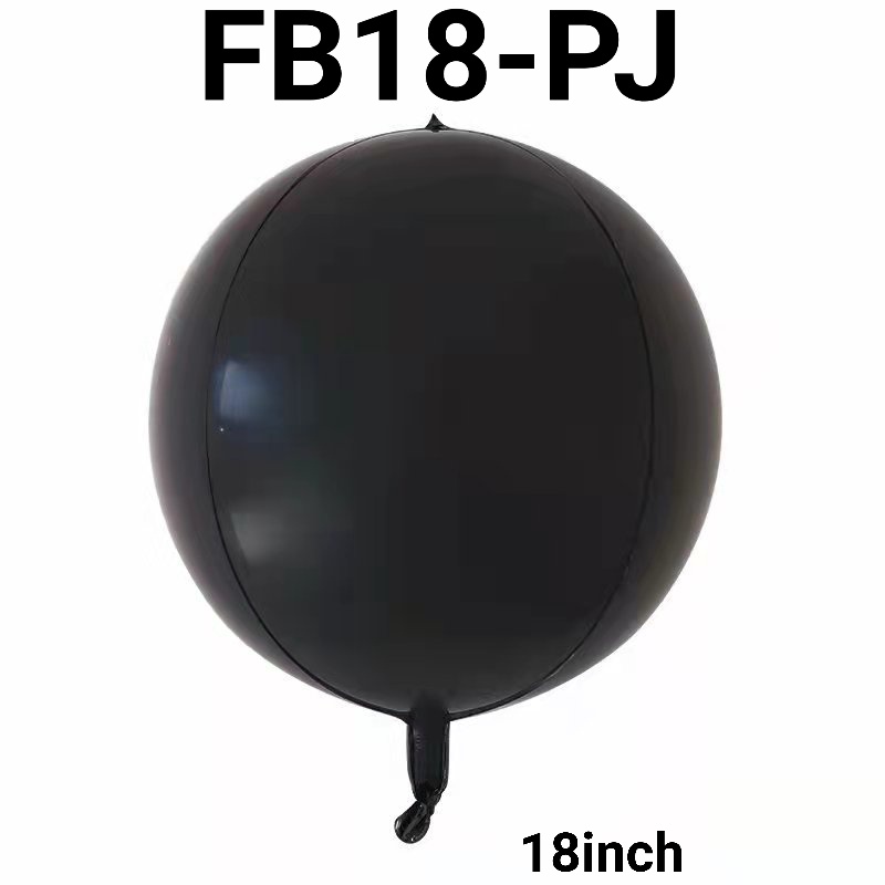 Jual FB18-P Balon foil bola bulat orbz 4D 18 inch 45 cm helium quality ...
