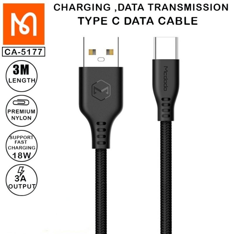 Jual Kabel Casan Tipe C Kabel Tipe C Kabel Type C Fast Charging Kabel ...