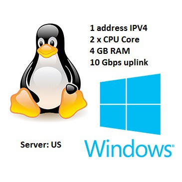 Jual VPS LINUX / RDP WINDOWS 2C/4GB/US (bonus ip address) | Shopee ...
