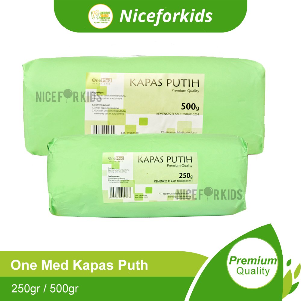 Jual Onemed Cotton Roll 250 gr & 500gr / Kapas Gulung Pembersih ...