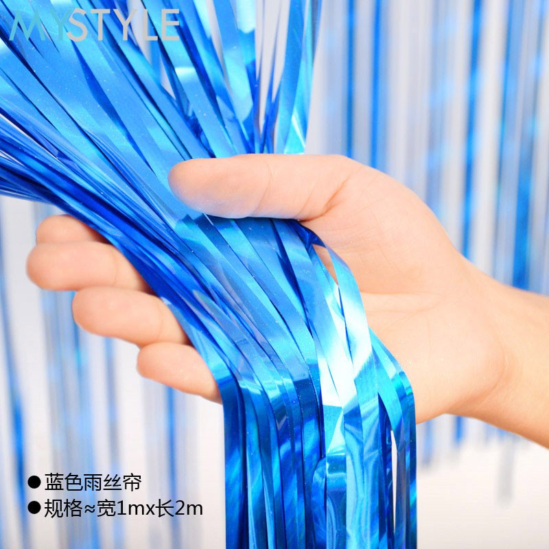 Jual MYSTYLE TIRAI RUMBAI FOIL -+ 1 METER X 2 METER TIRAI RUMBAI WARNA ...