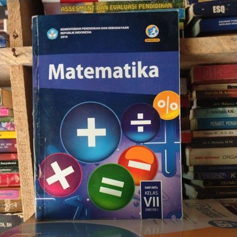 Jual buku matematika semester 2 kelas VII/7/1 smp bse/bos/kemendikbud ...