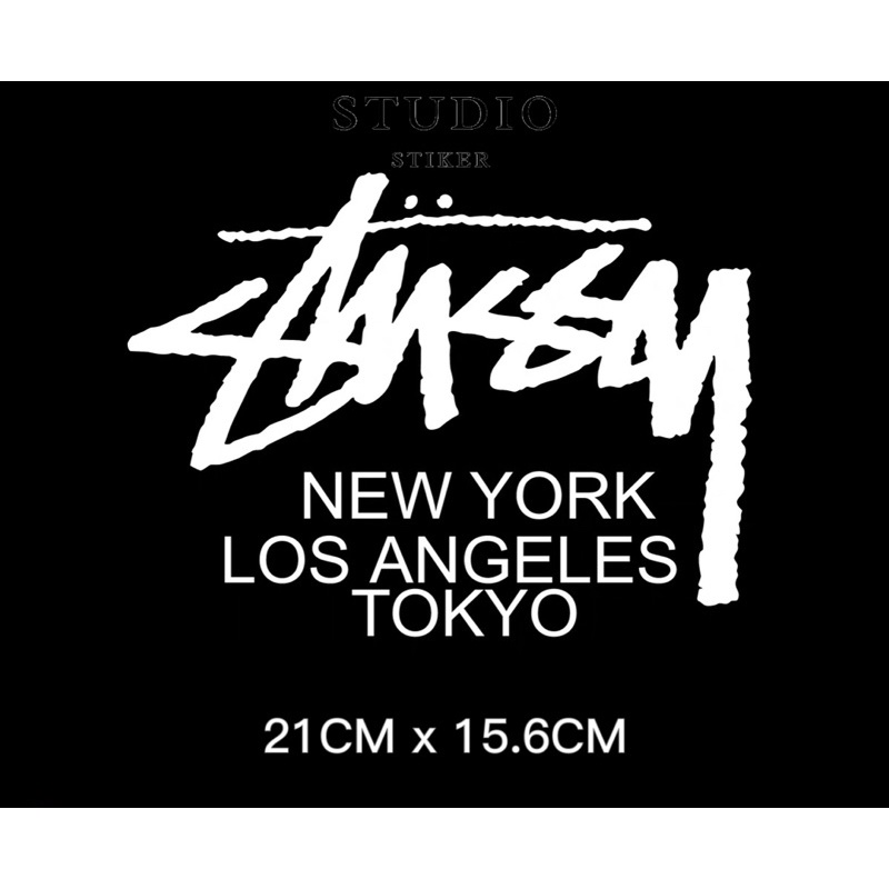Jual Stikerstudio / Sablon Kaos Stussy Stiker Baju Setrika - Stussy ...